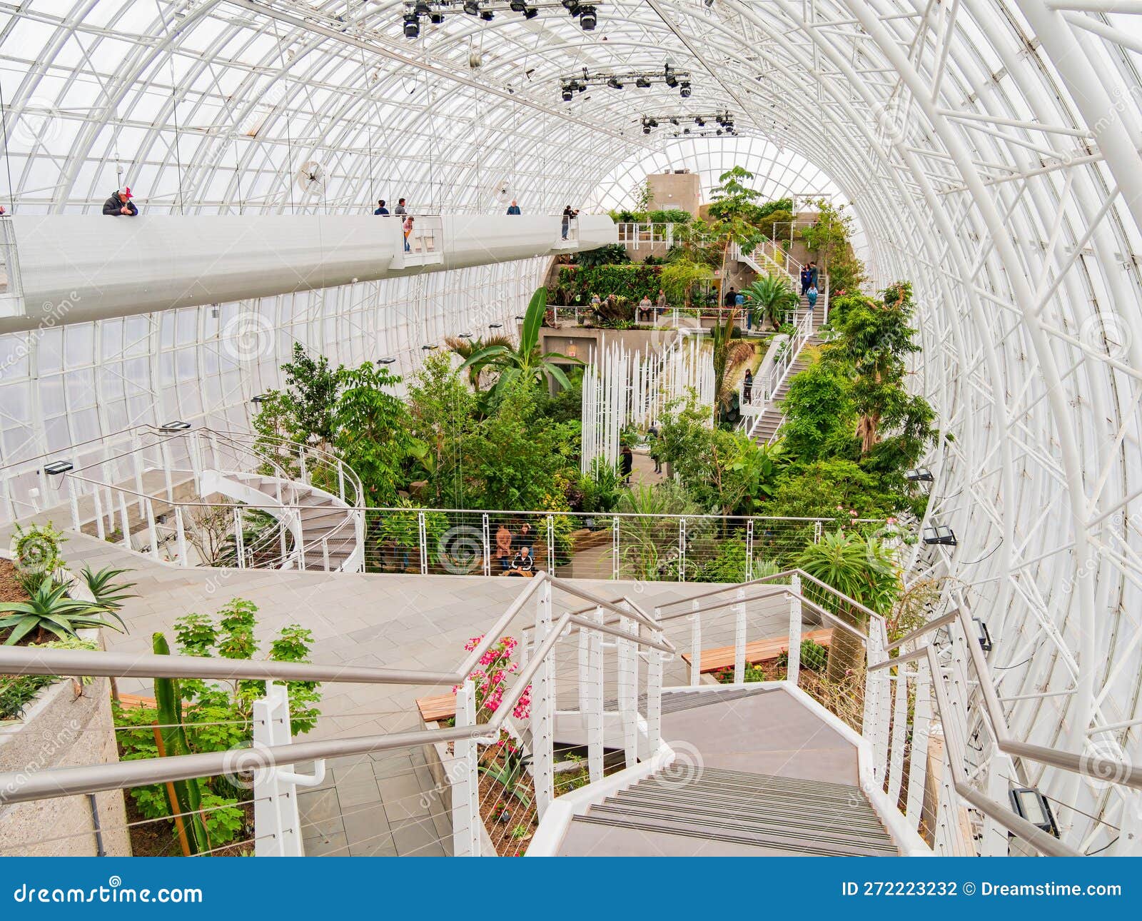 Interior View of the Myriad Botanical Gardens Editorial Photography ...