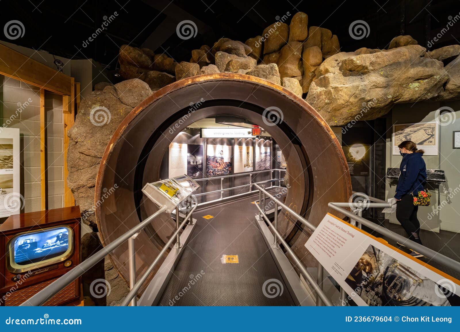 Interior View of the National Atomic Testing Museum Editorial Stock ...