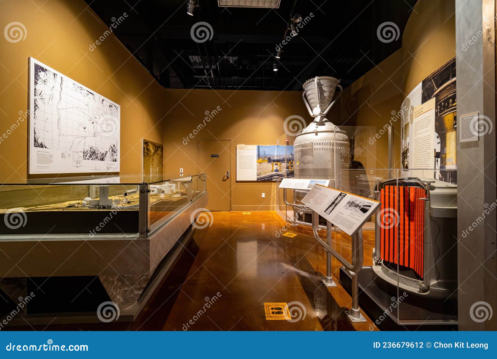 Interior View of the National Atomic Testing Museum Editorial ...
