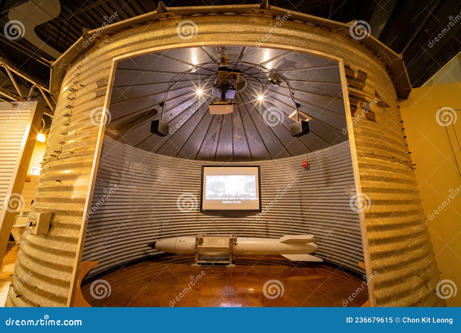 Interior View of the National Atomic Testing Museum Editorial Image ...