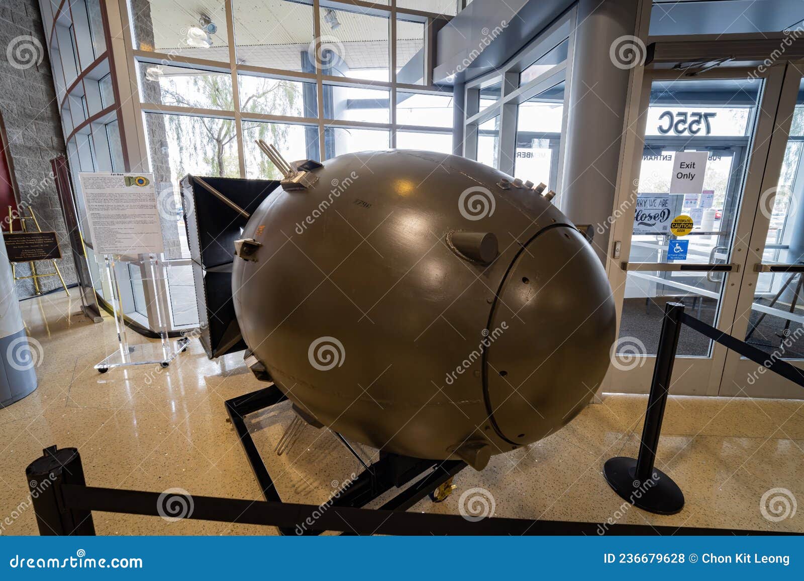 Interior View of the National Atomic Testing Museum Editorial Stock ...
