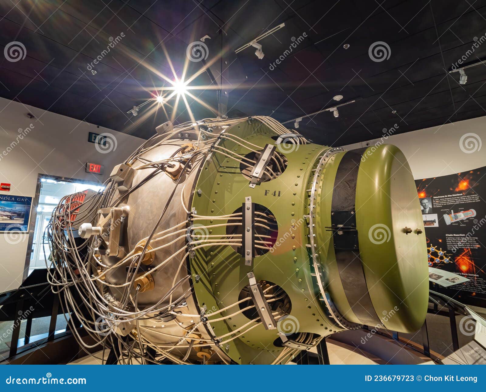 Interior View of the National Atomic Testing Museum Editorial Stock ...