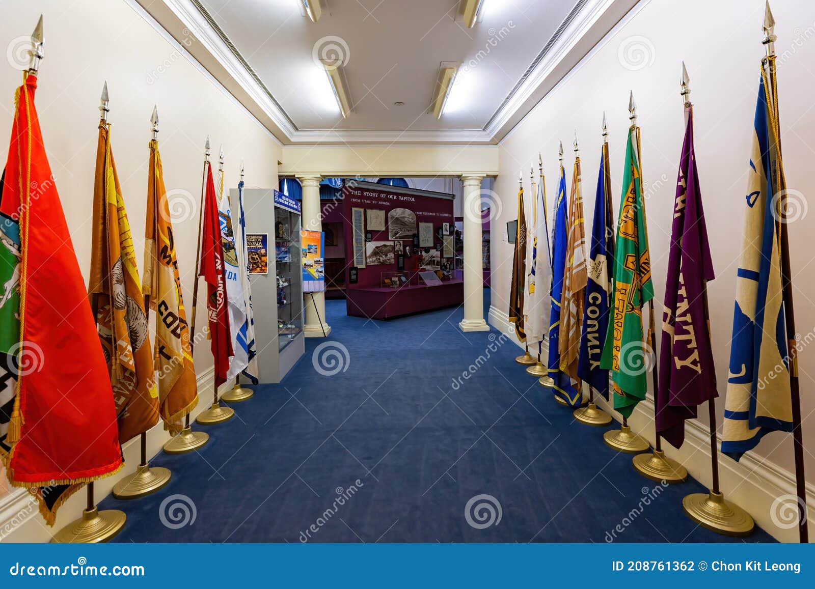 Interior View of the Nevada State Museum Editorial Photography - Image ...