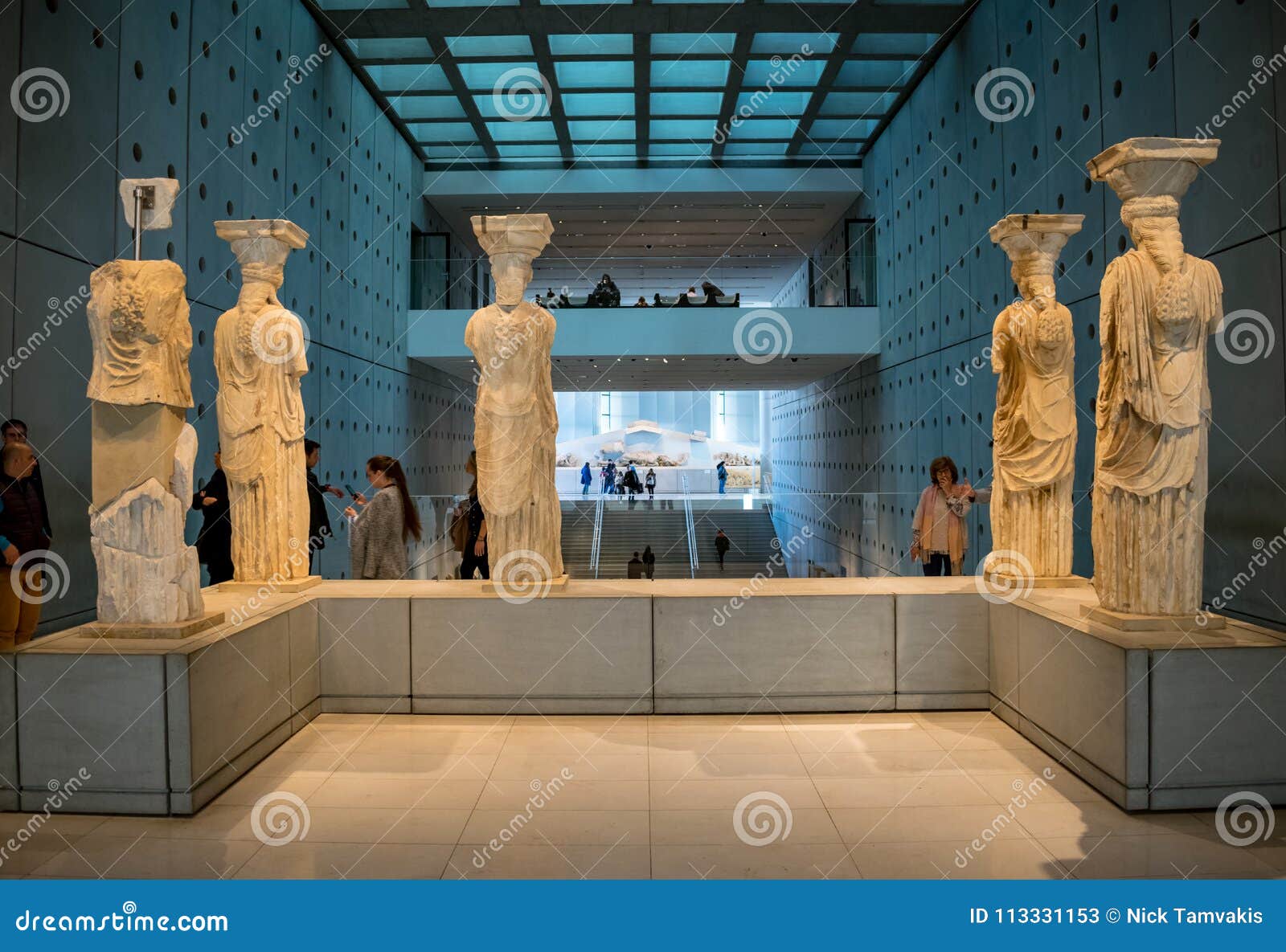 The Museum of Acropolis editorial stock photo. Image of mythology ...