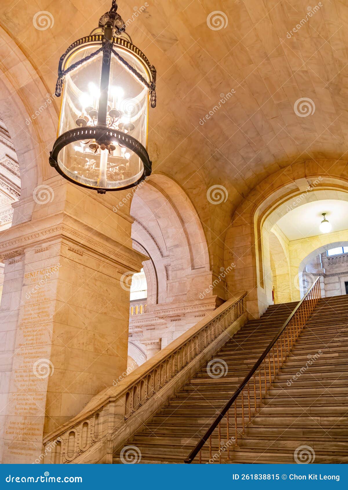 Interior View of the New York Public Library, Stephen a. Schwarzman ...