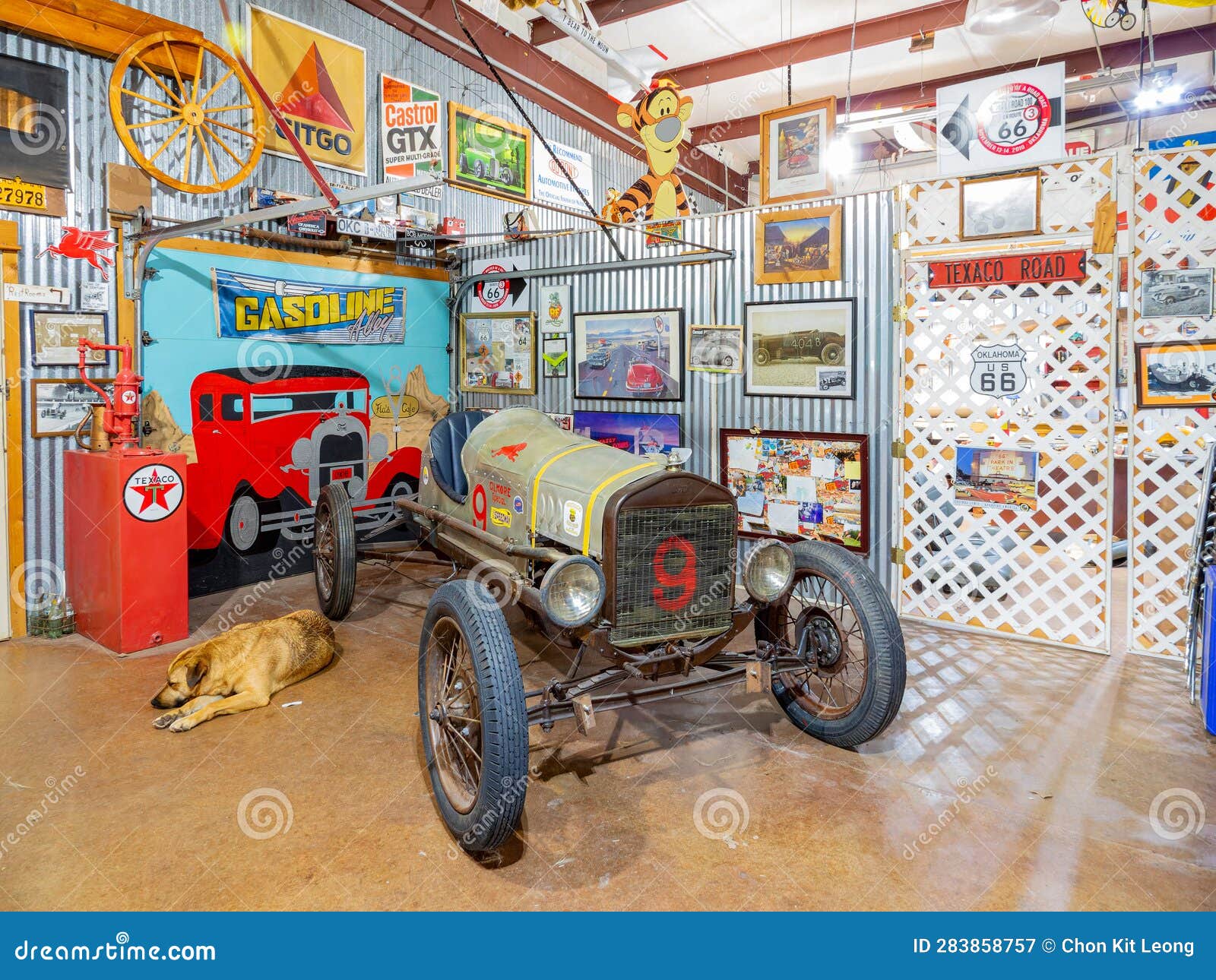 Interior View of the OK County 66 - John S Place Editorial Photography ...