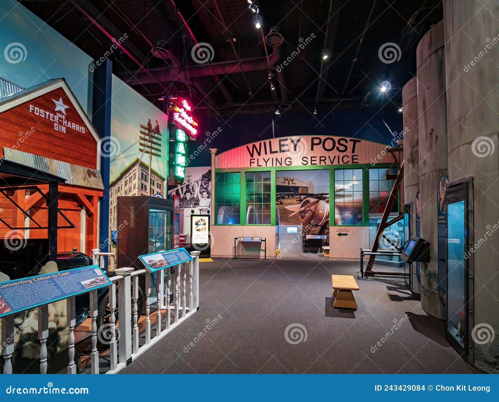 Interior View of the Oklahoma History Center Editorial Stock Image ...