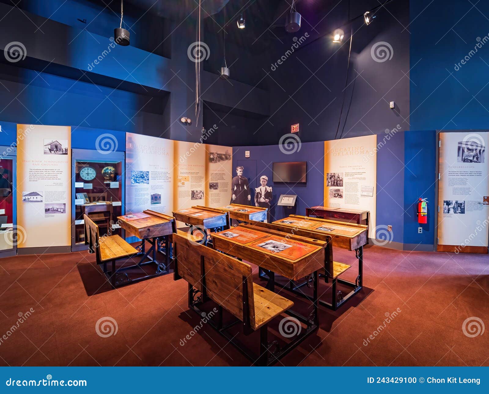 Interior View of the Oklahoma History Center Editorial Image - Image of ...