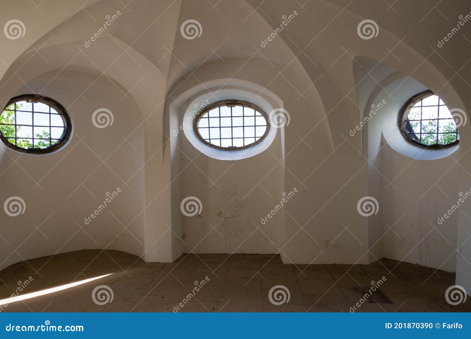 Interior View of an Old Vault in the Grounds of the Monastery of St ...