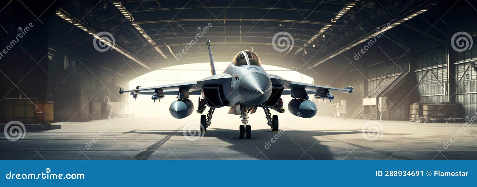 Generic Military Nuclear Submarine Floating In The Middle Of The Ocean ...