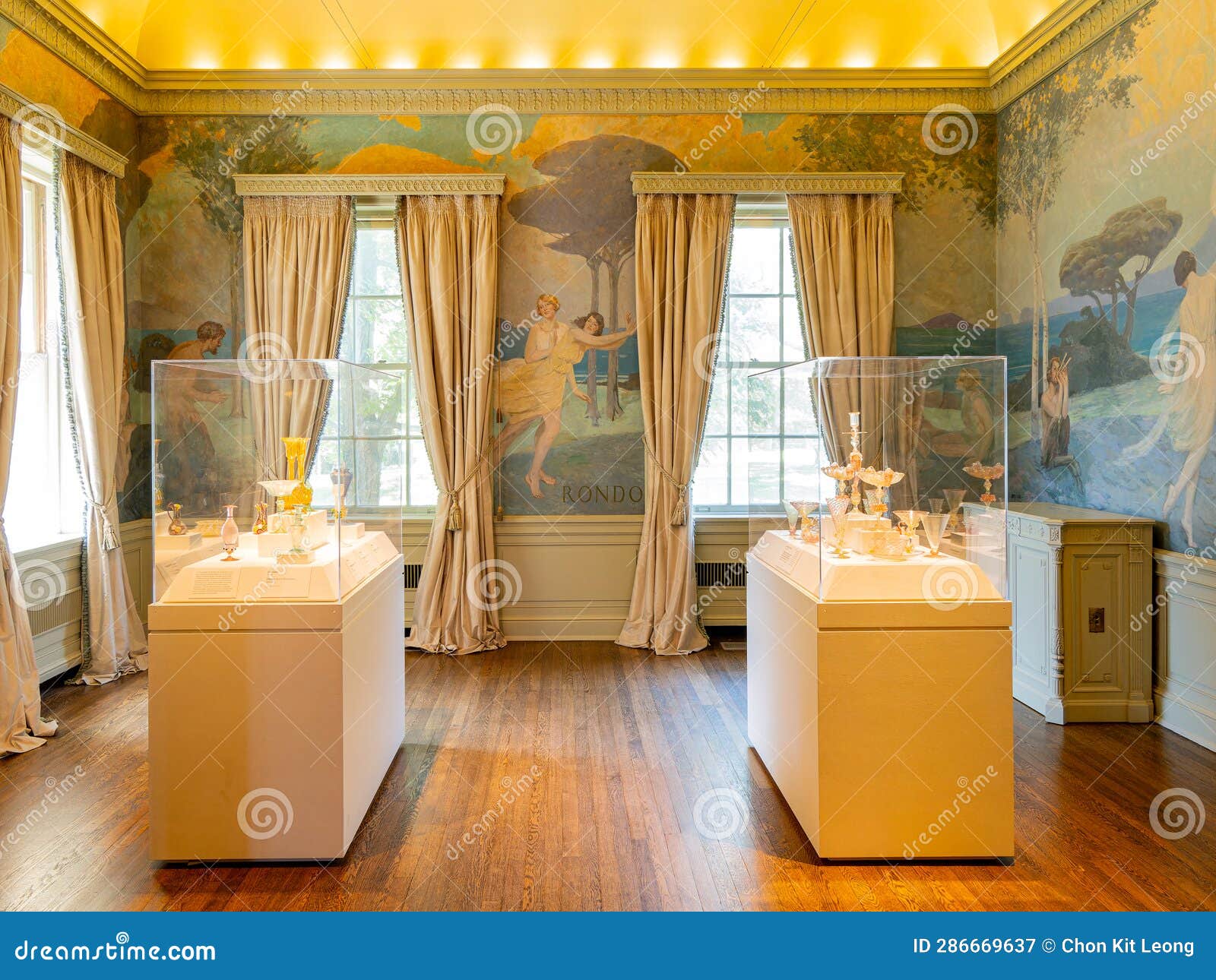 Interior View of the Philbrook Museum of Art Editorial Photography ...