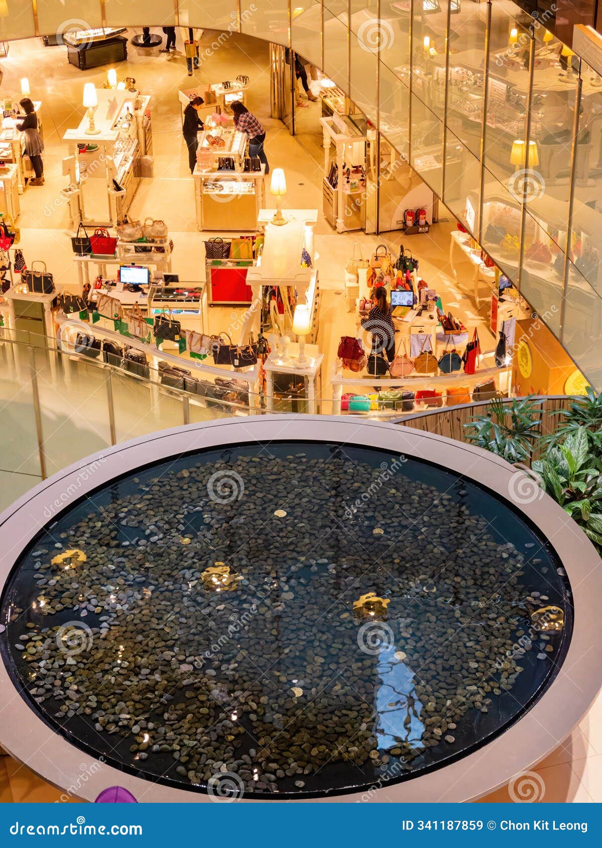 Interior View of the Q Square Mall Editorial Stock Image - Image of ...