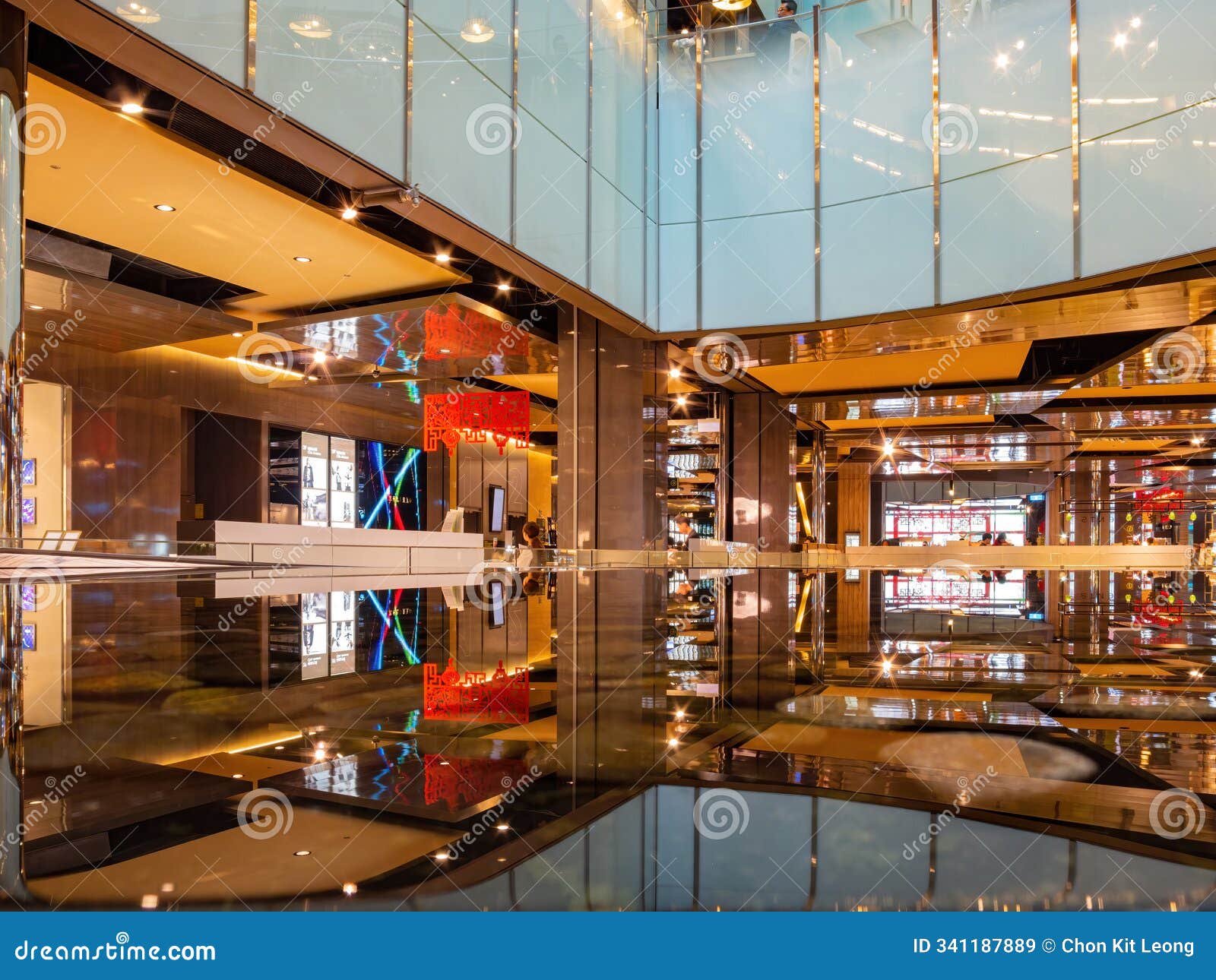 Interior View of the Q Square Mall Editorial Stock Image - Image of ...