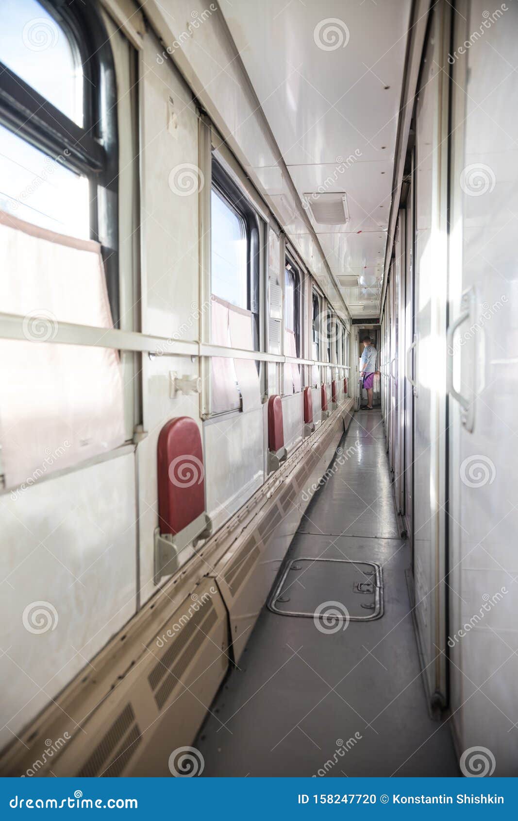 Compartment On The Train, Inside Old Train Stock Photography ...
