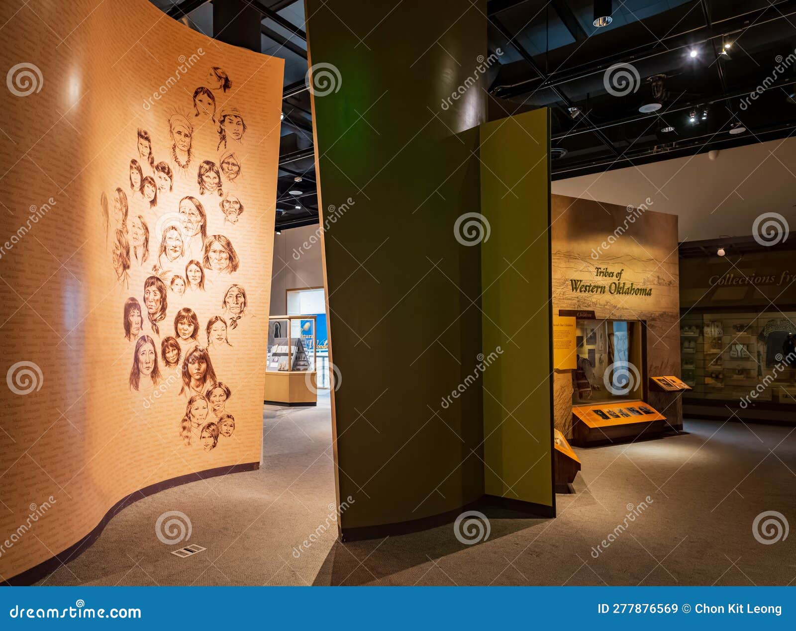 Interior View of the Sam Noble Oklahoma Museum of Natural History ...