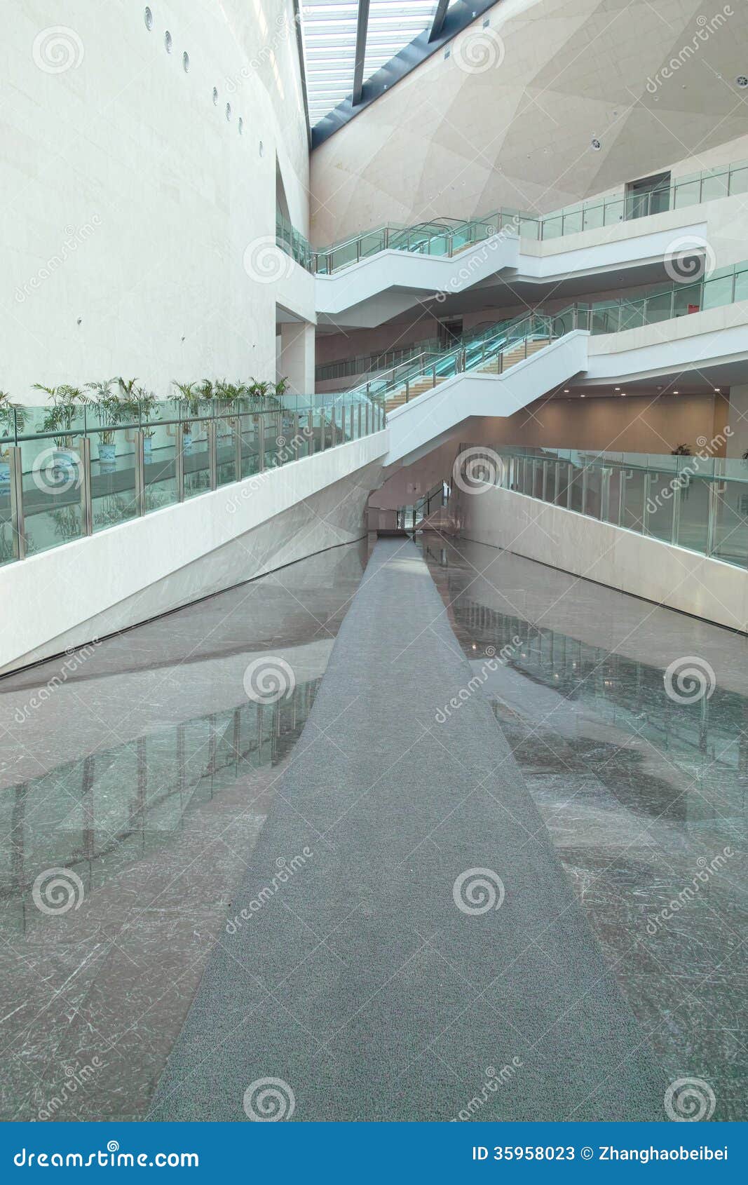 Interior view stock image. Image of indoors, building - 35958023