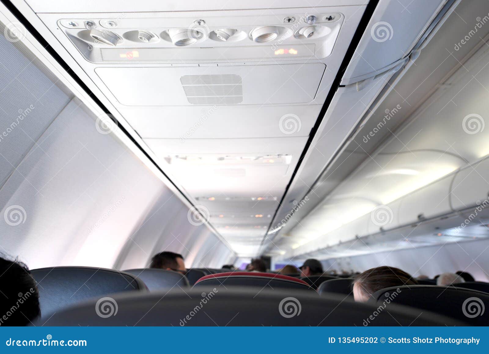Airplane Interior Window stock photo. Image of altitude - 135495202