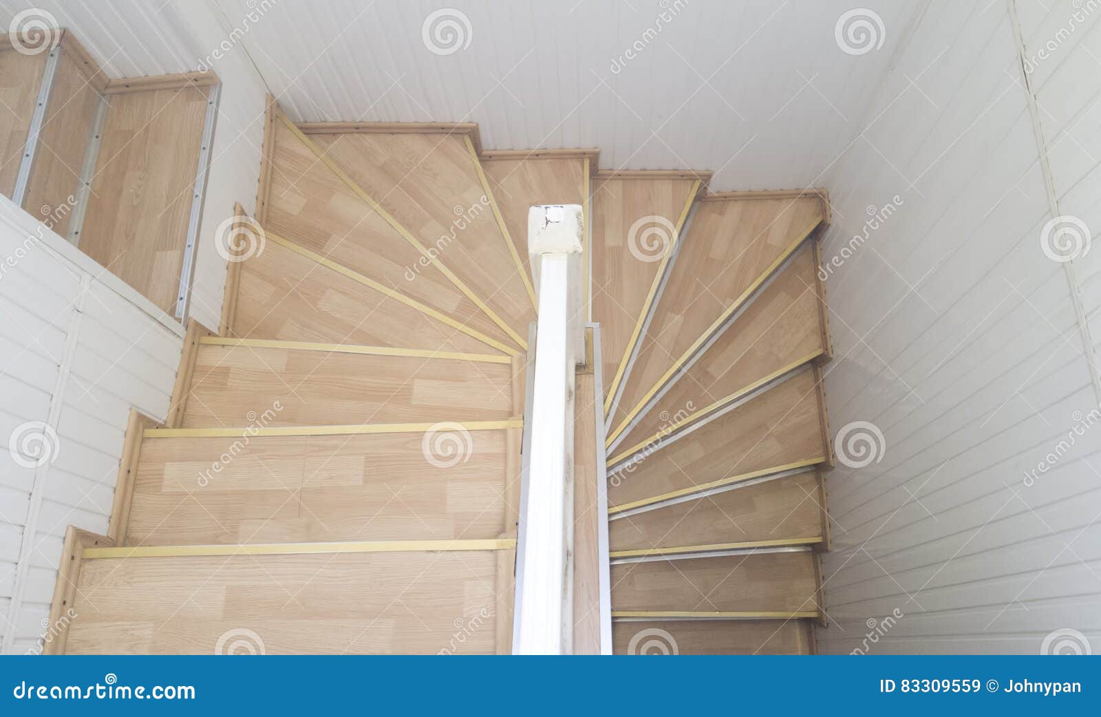 Interior view of staircase stock image. Image of floor - 83309559