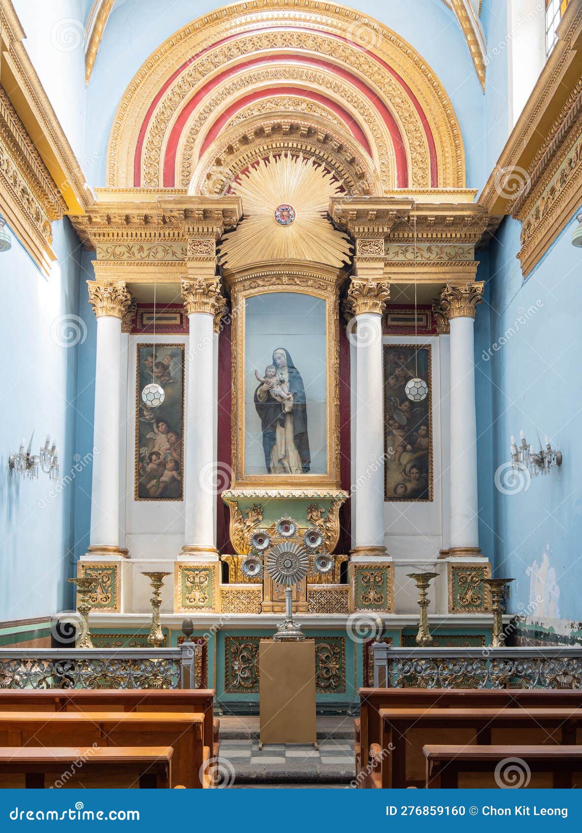 Interior View of the Templo De San Jose De Gracia Editorial Image ... Interior View of the Templo De San Jose De Gracia Editorial Image ...