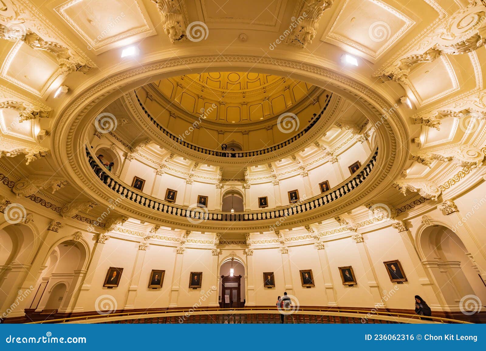 Interior View of Texas Capitol Editorial Photo - Image of government ...