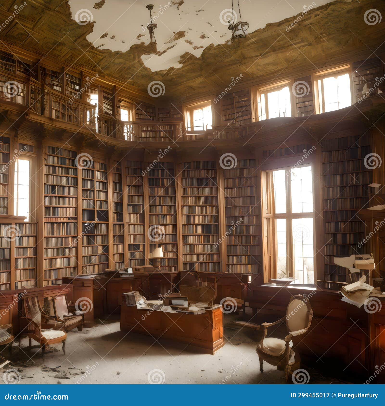 Death of a Library stock illustration. Illustration of editorial ...