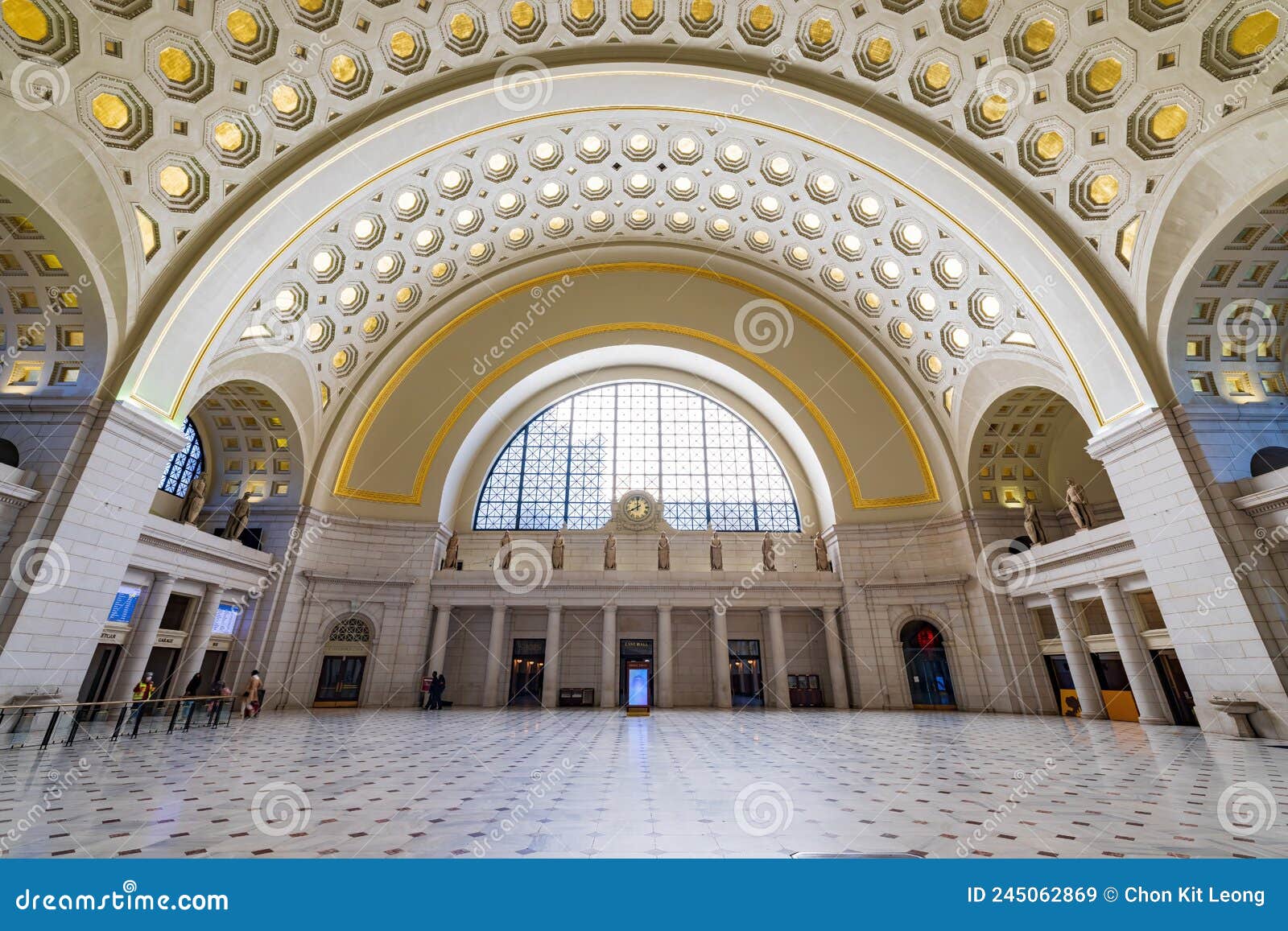 Interior View of the Union Station Editorial Stock Image - Image of ...
