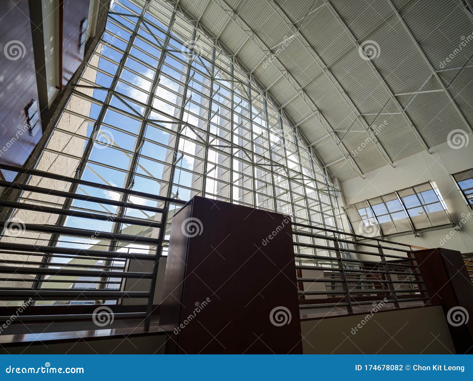 Interior View of the UNLV Lied Library Editorial Photography - Image of ...