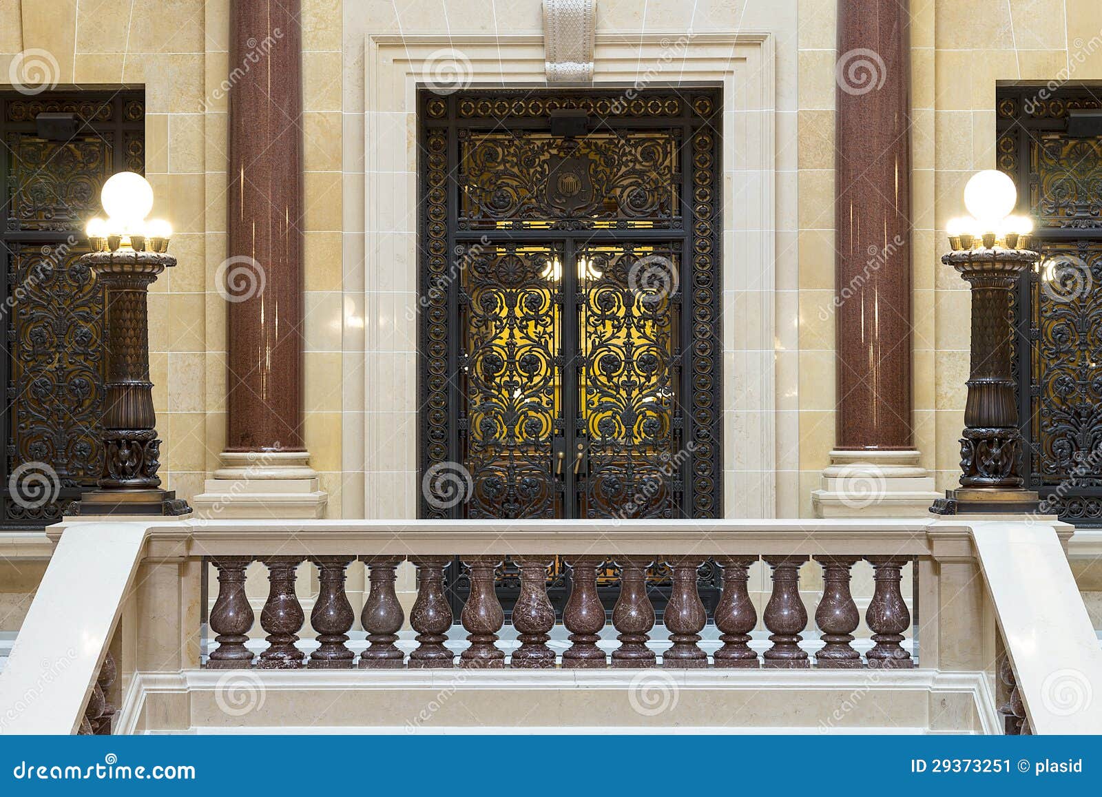 The Interior View of Wisconsin State Capitol in Madison Stock Image ...