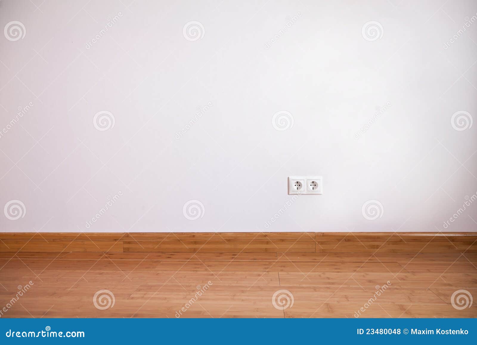 Interior Wall with Domestic Power Outlet Stock Photo - Image of supply ...