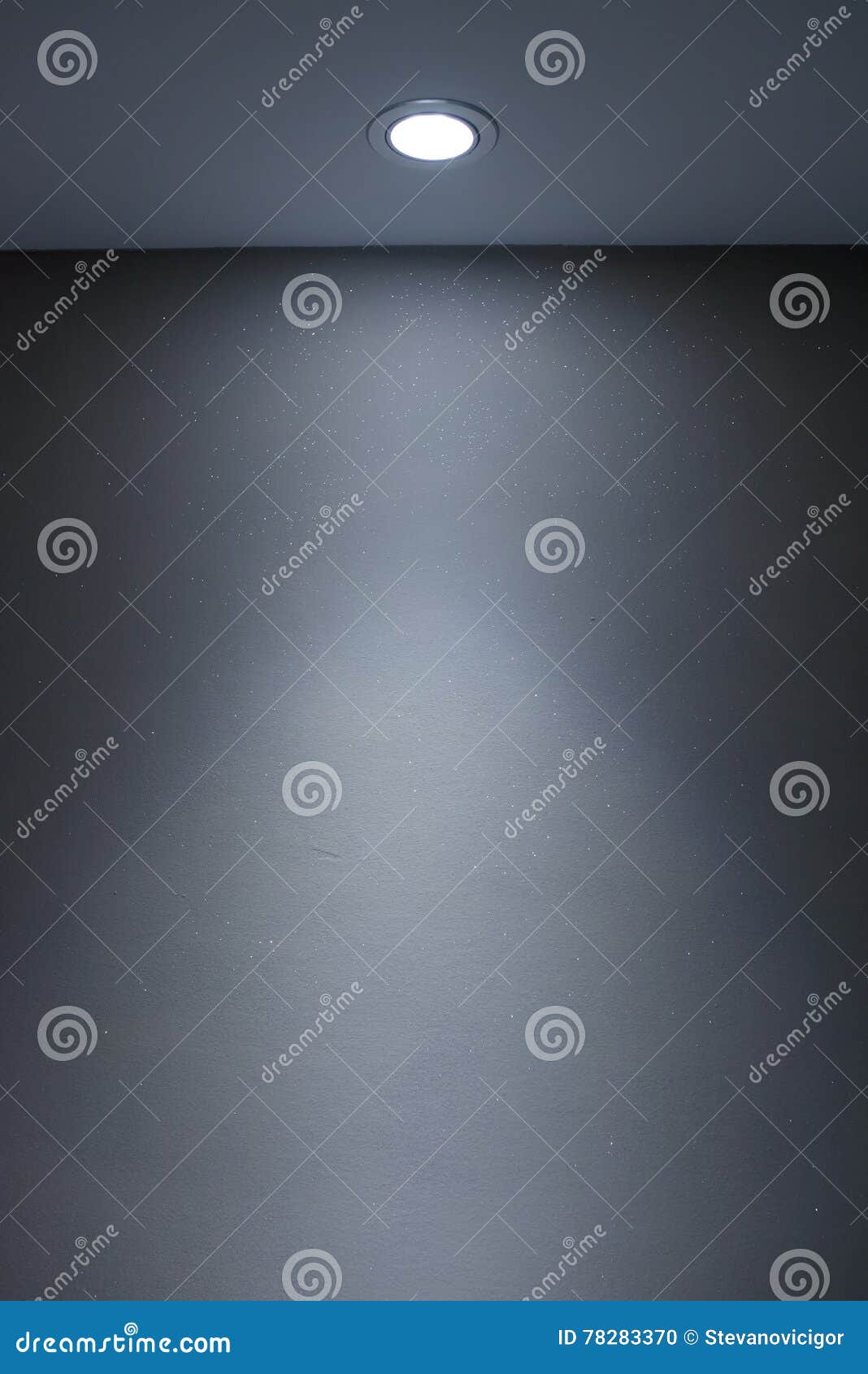 Interior Wall and Spotlight As Background Stock Photo - Image of room ...