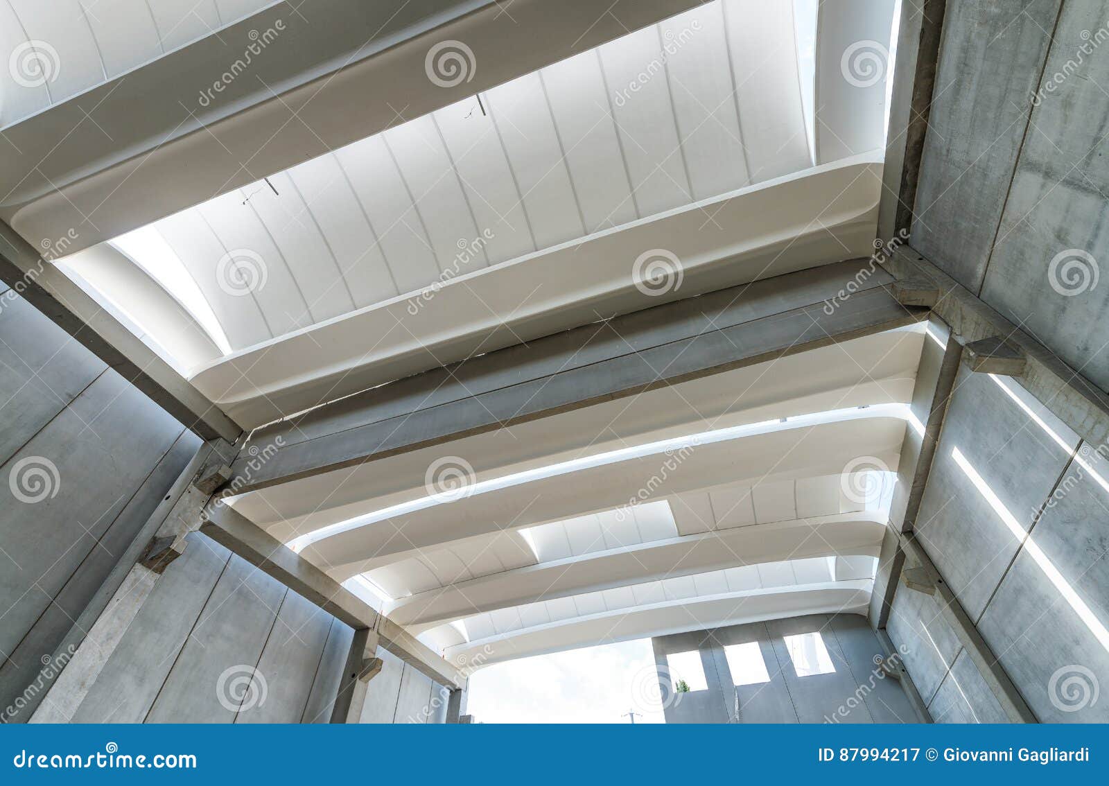 Interior Walls of Building Under Construction Stock Image - Image of ...
