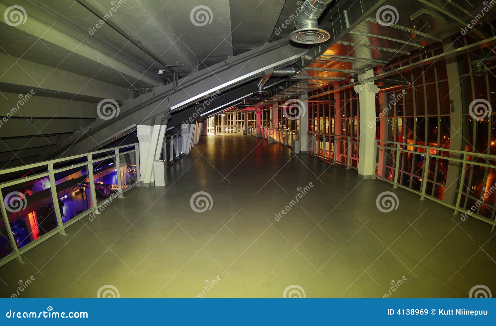 Interior Warehouse with Party Stock Image - Image of celebration ...