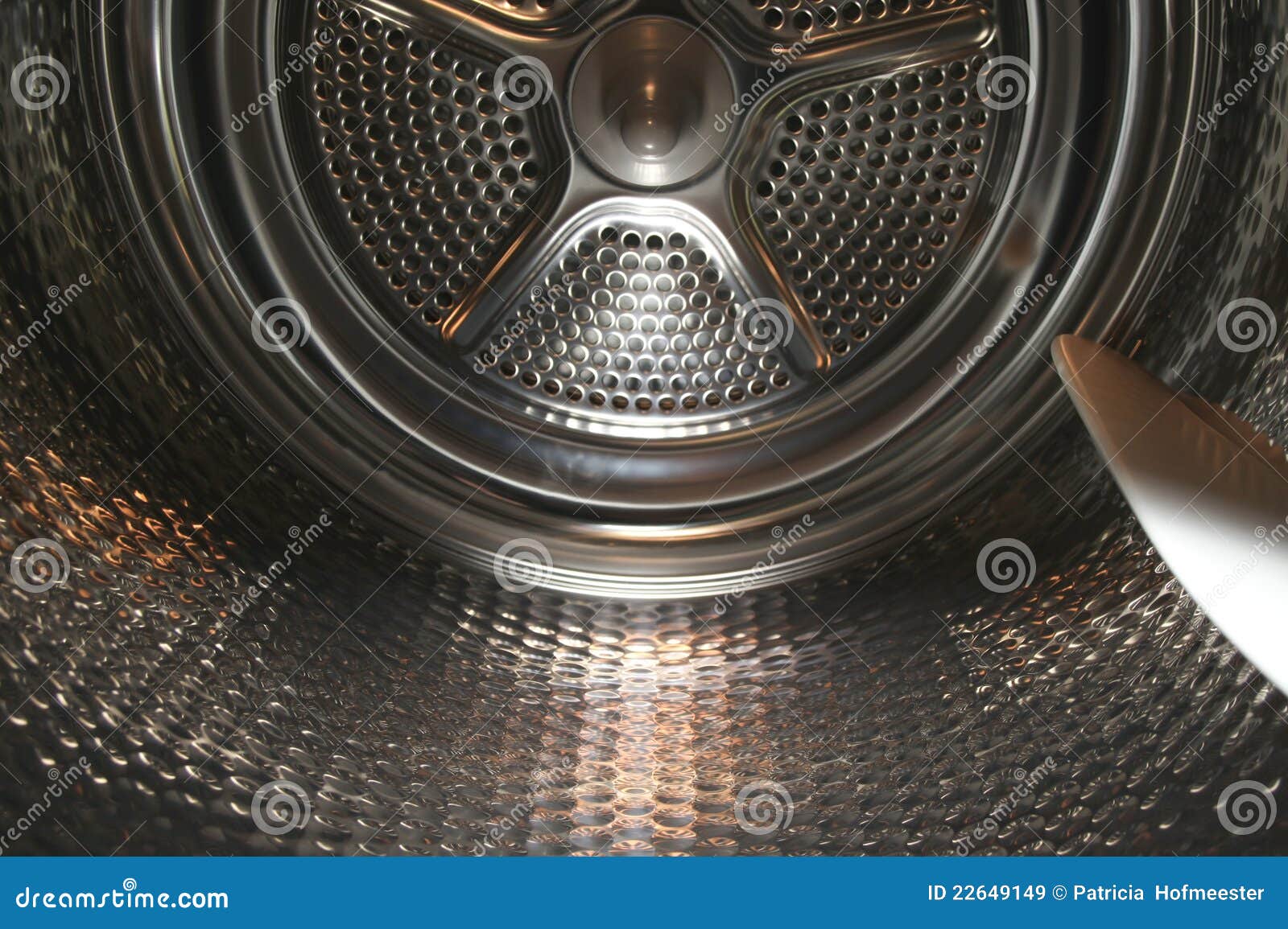 Interior of a Washing Machine Stock Image - Image of closeup, drum ...