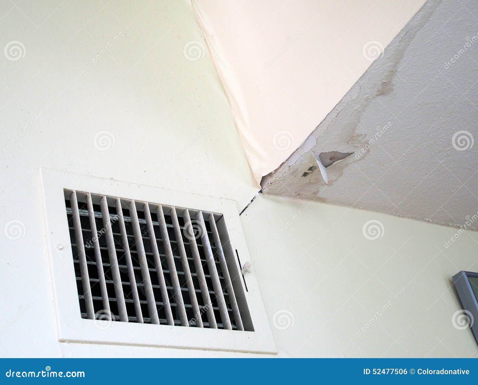 Interior Water Damage stock photo. Image of repair, sheet - 52477506