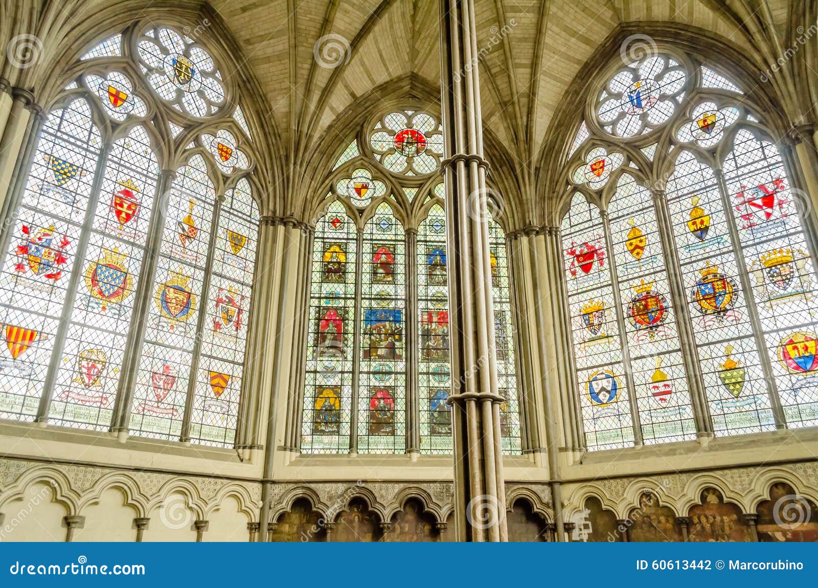 Interior of the Westminster Abbey, London Stock Photo - Image of travel ...
