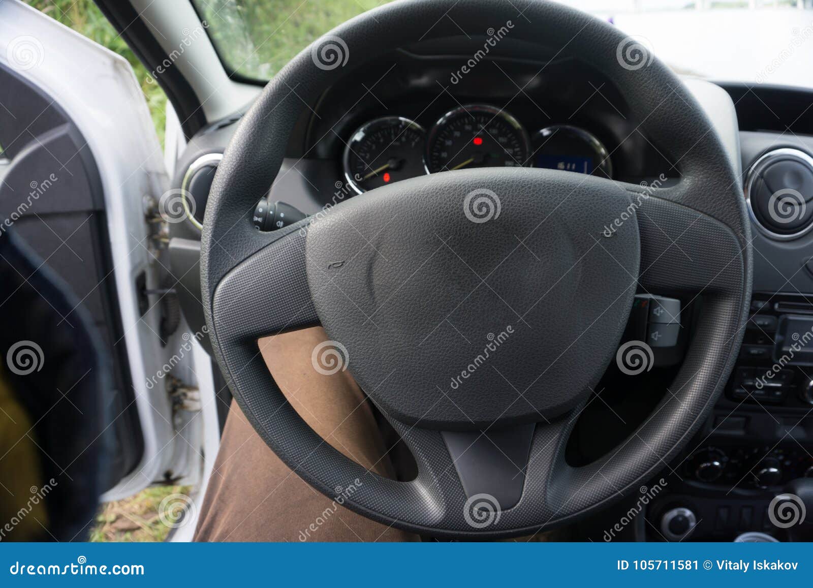 The Interior of the Wheel of a Car Stock Illustration - Illustration of ...