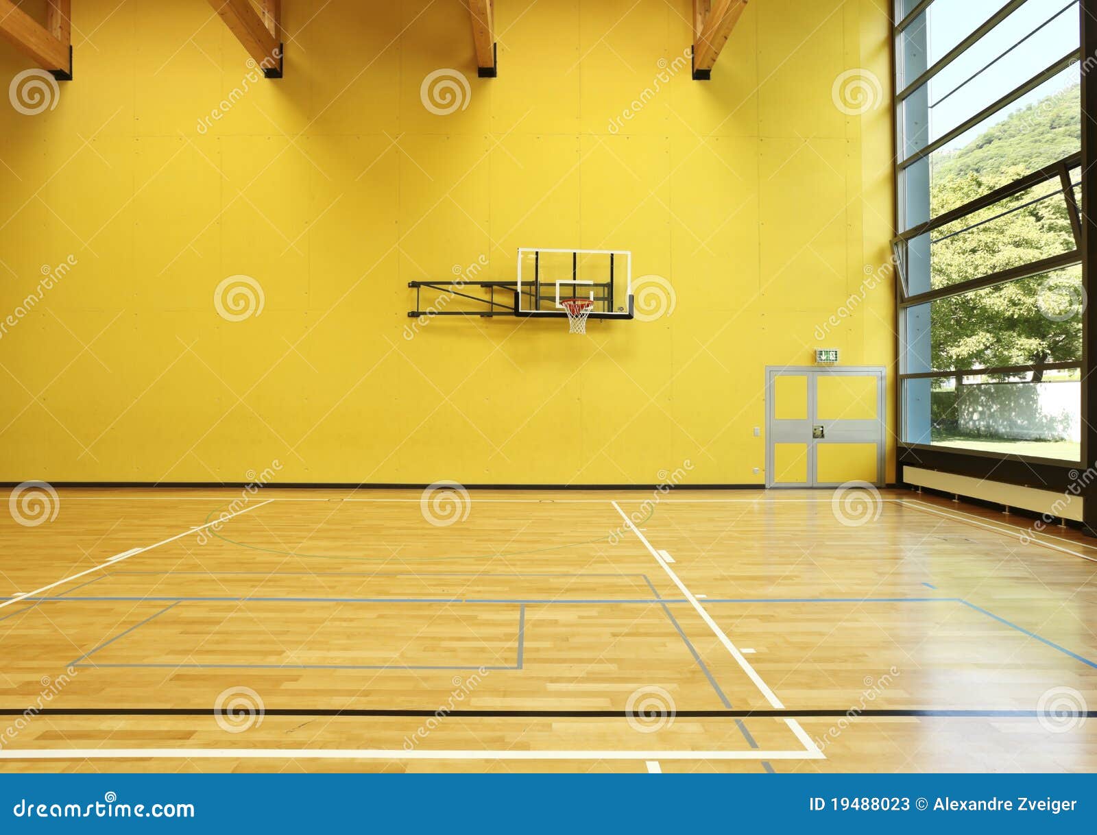 Interior wide gym stock image. Image of gymnasium, indoors - 19488023