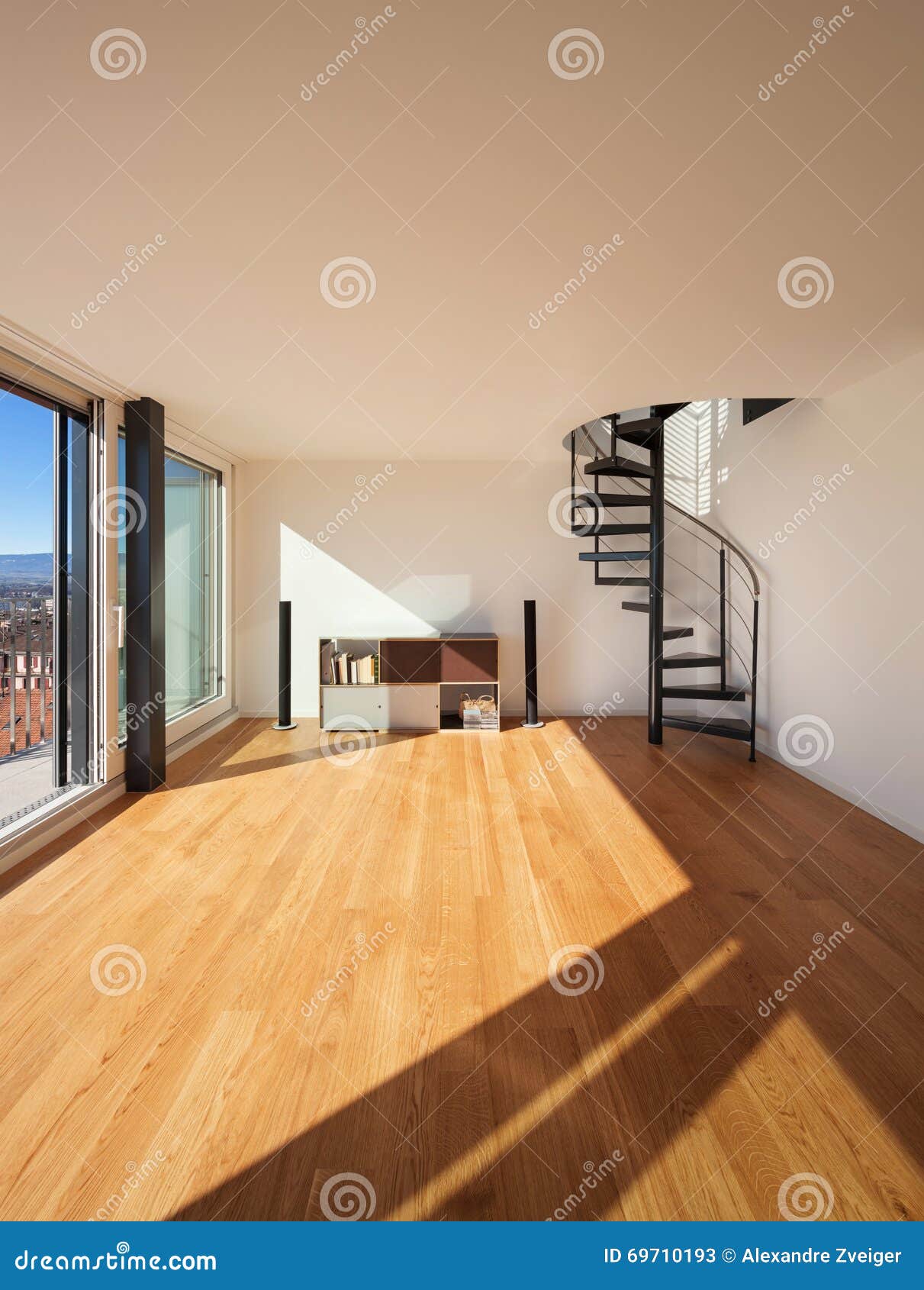 Interior, wide open space stock image. Image of indoor - 69710193