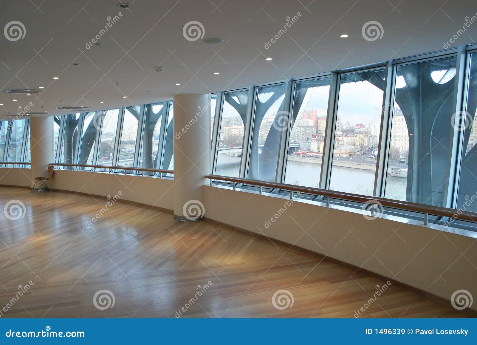 Interior windows stock image. Image of exit, hallway, ceiling - 1496339