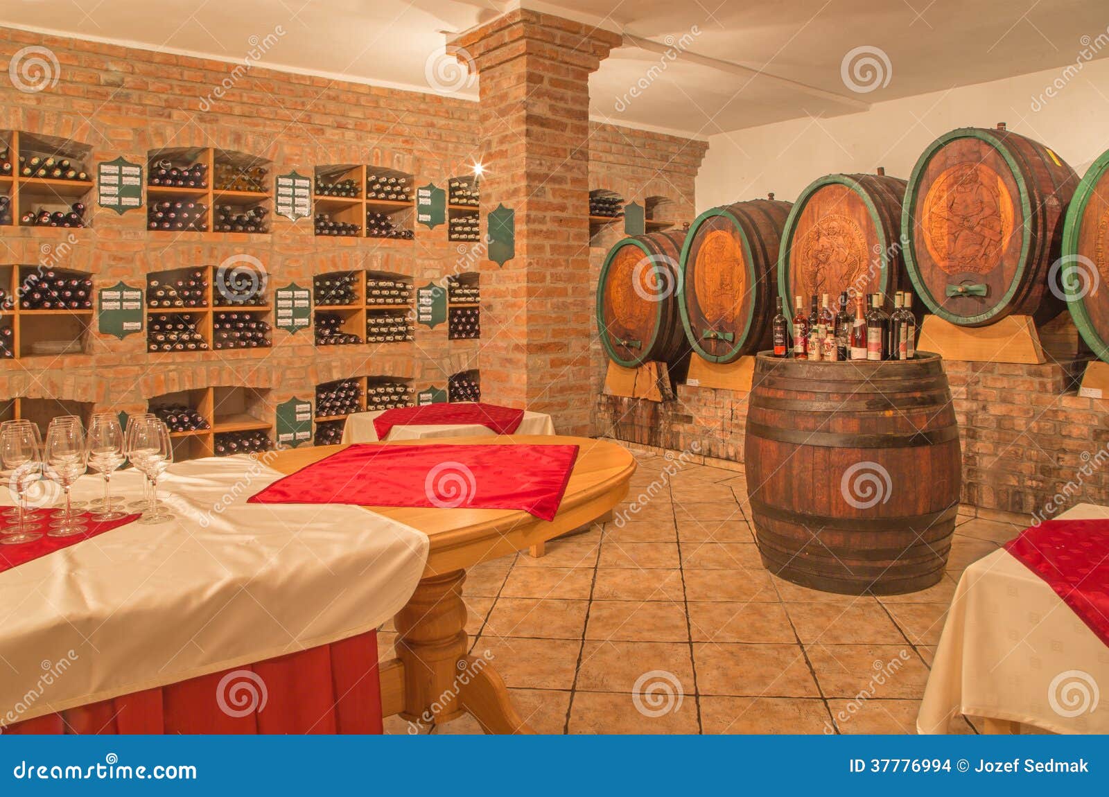 Interior of Wine Cellar of Great Slovak Producer. Editorial Stock Image ...