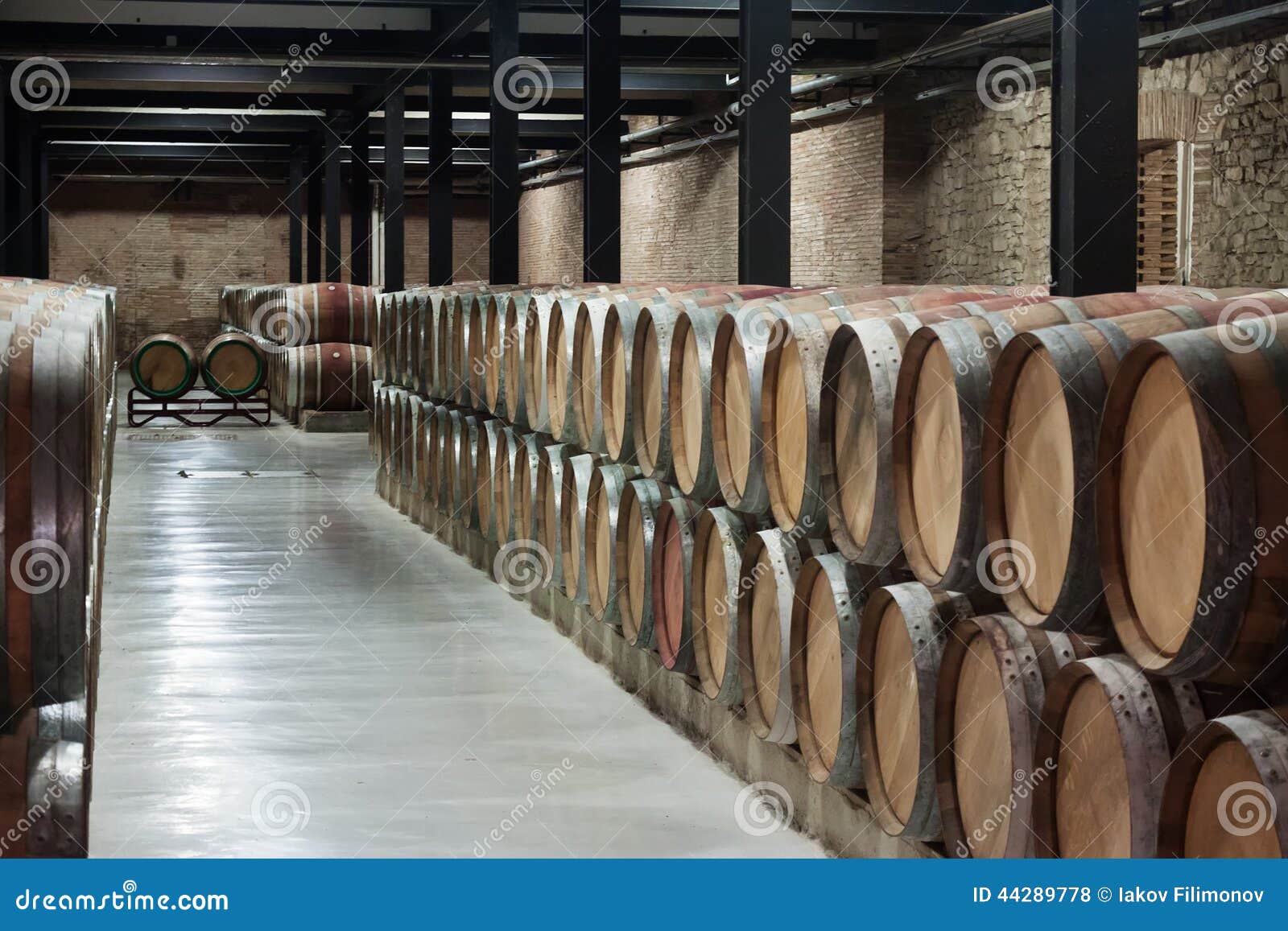 Interior of winery stock photo. Image of agriculture - 44289778