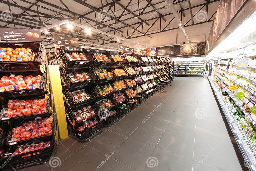 Interior of Woolworths Grocery Store Editorial Photo - Image of ...