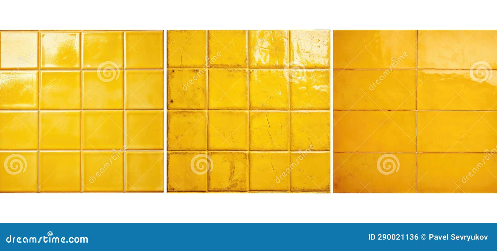 Interior Yellow Ceramic Tile Background Texture Stock Illustration ...