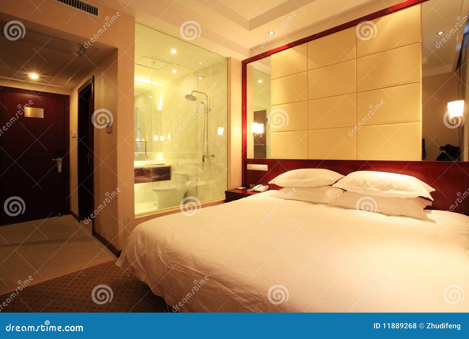 Interiore Della Camera Di Albergo Fotografia Stock - Immagine di ...