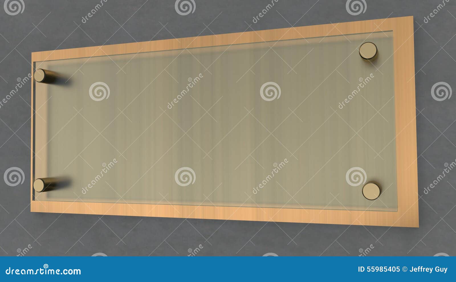 InteriorMetal-GlassSign stock illustration. Illustration of glasssign ...