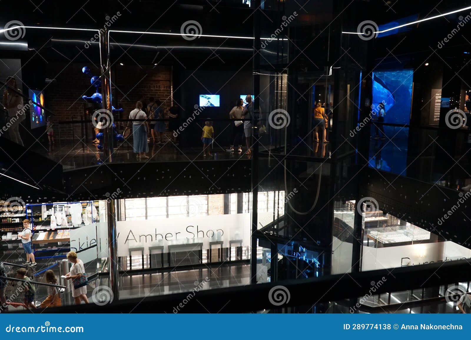 Interiors of the Amber Museum in Gdansk Editorial Stock Photo - Image ...