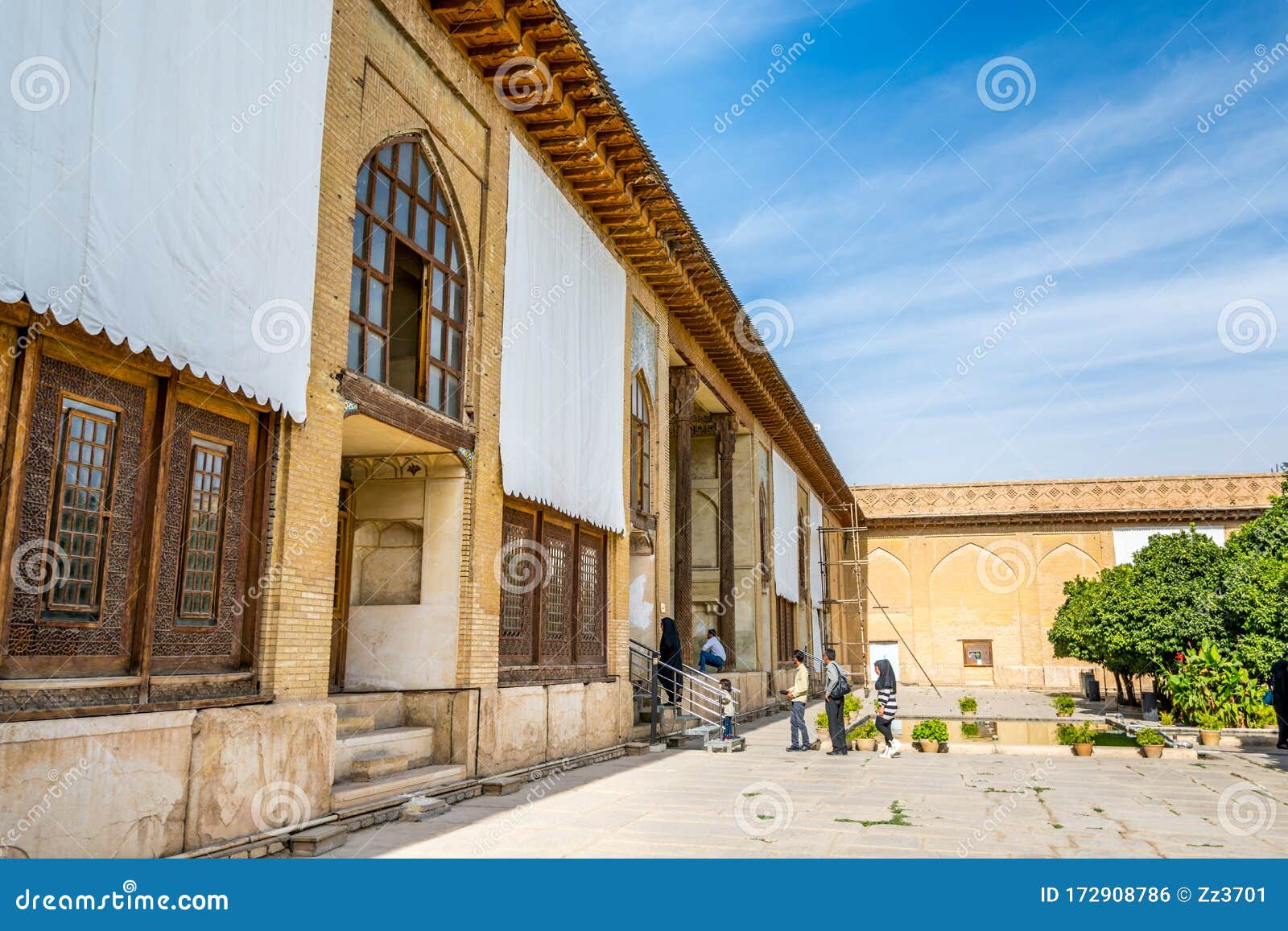Interiors of the Arg of Karim Khan, or Karim Khan Citadel, Built As ...