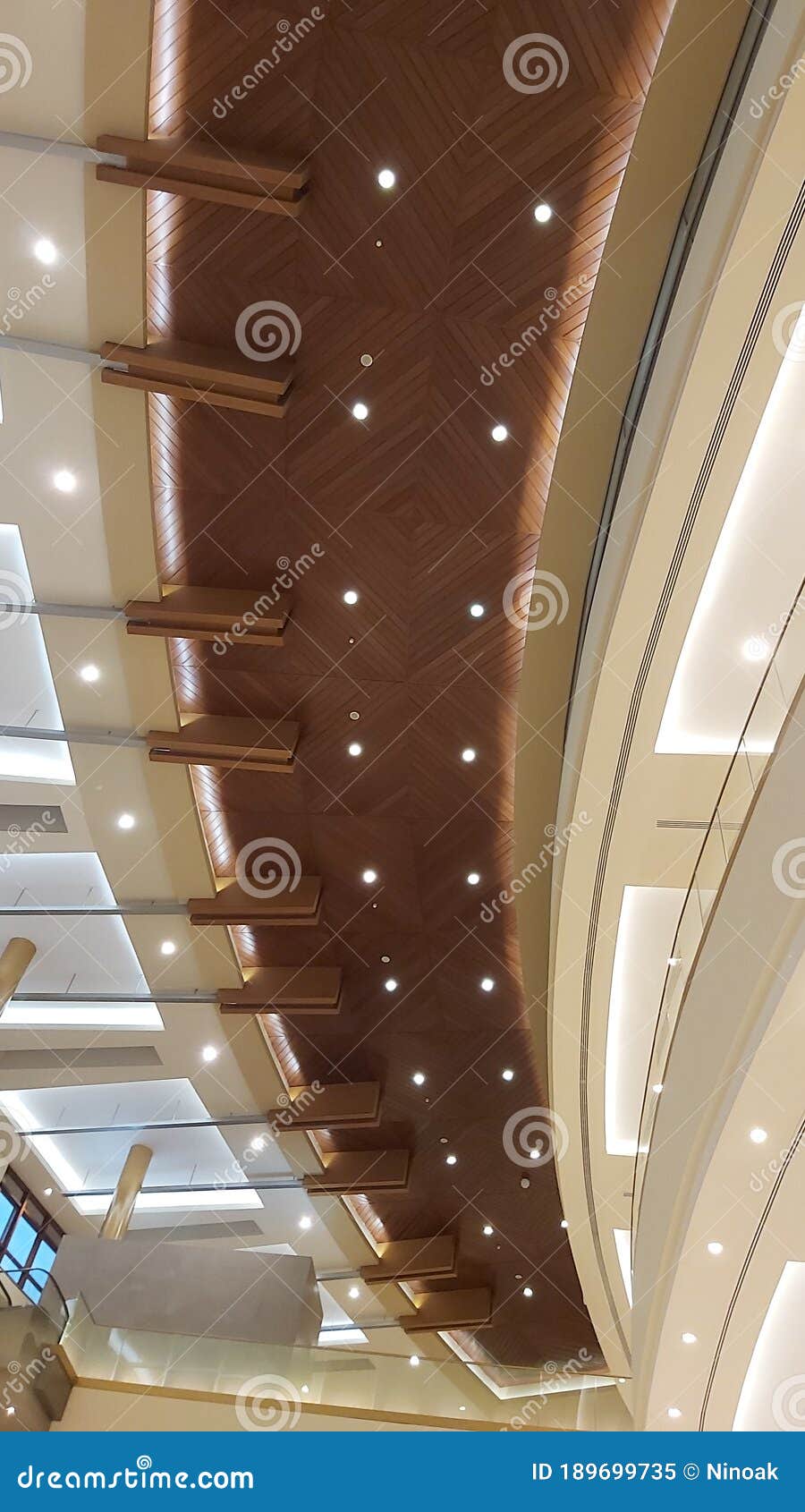 Interiors Fine Curved Beam Finishing Stock Image - Image of design ...