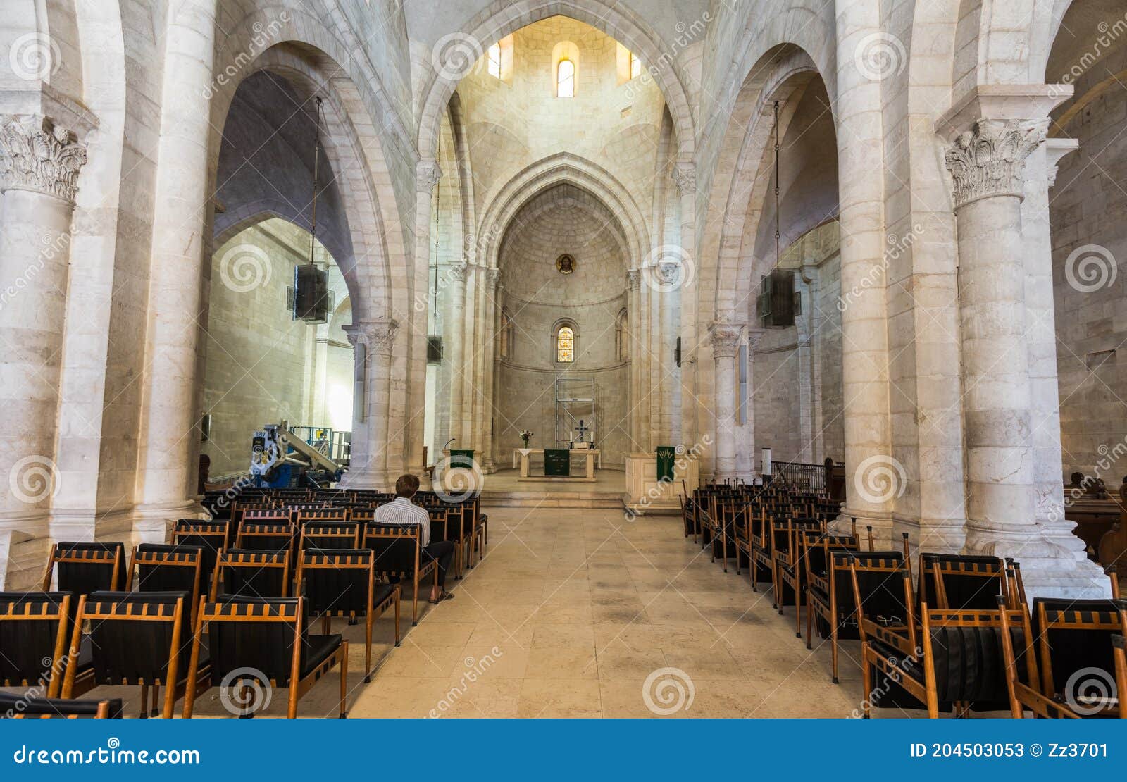 Interiors of Lutheran Church of the Redeemer, the Second Protestant ...