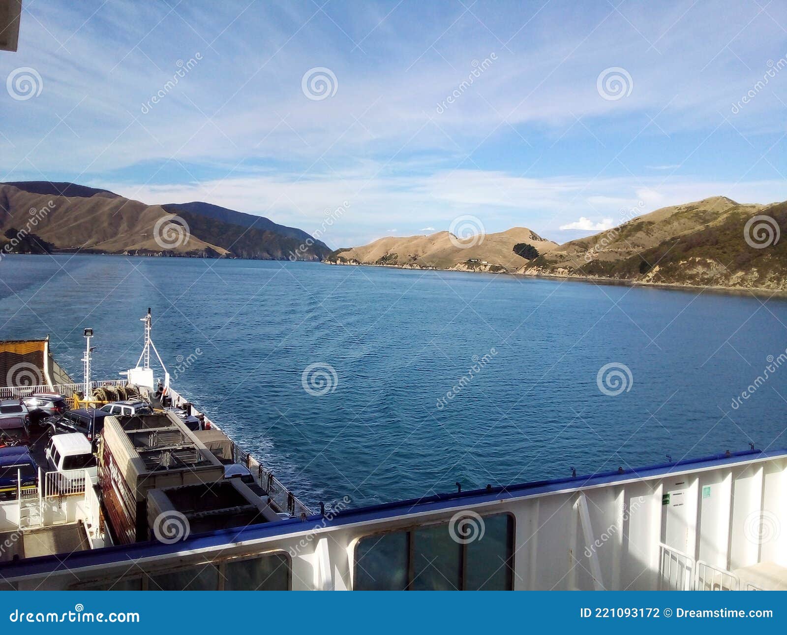 Interislander boat nz stock photo. Image of ocean, lake - 221093172